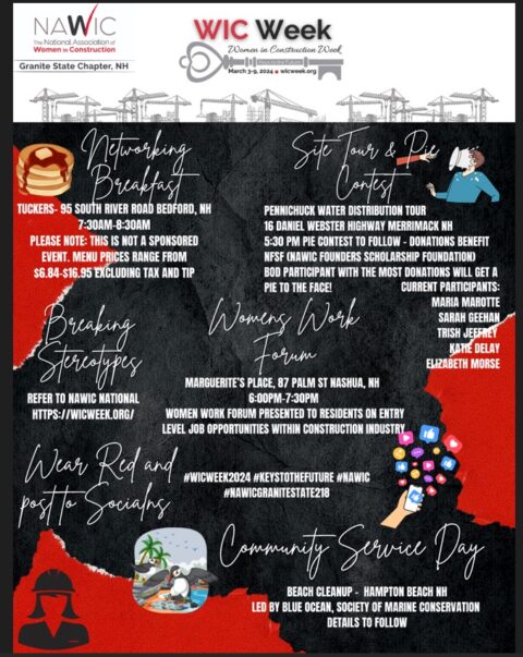 Celebrating Women in Construction March 2024 - I Build NH